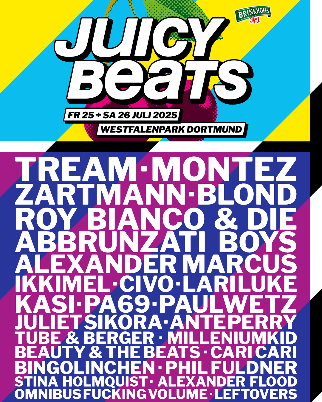 NEUE ACTS - Juicy Beats Festival